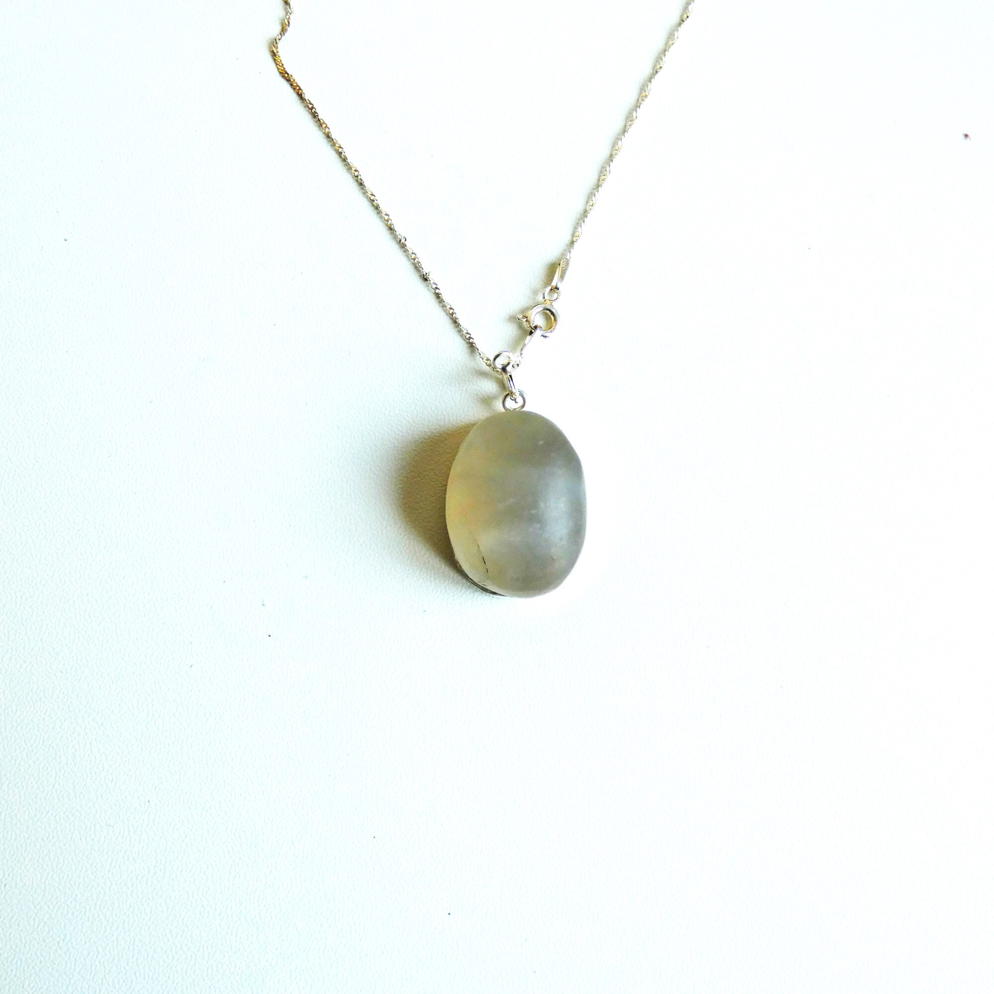 Colier argint 925, piatra topaz, 13, 3 g - eMAG.ro