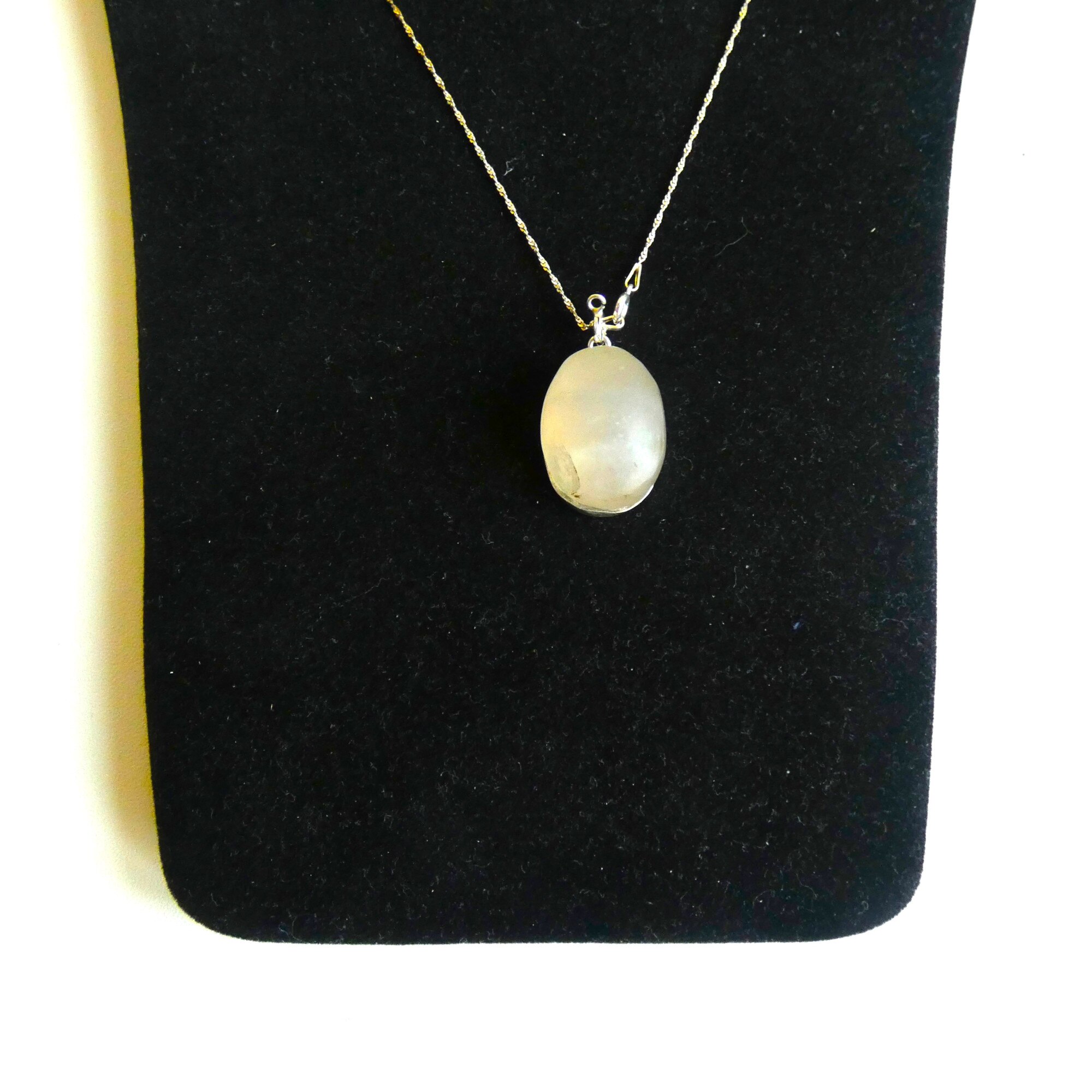 Colier argint 925, piatra topaz, 13, 3 g - eMAG.ro