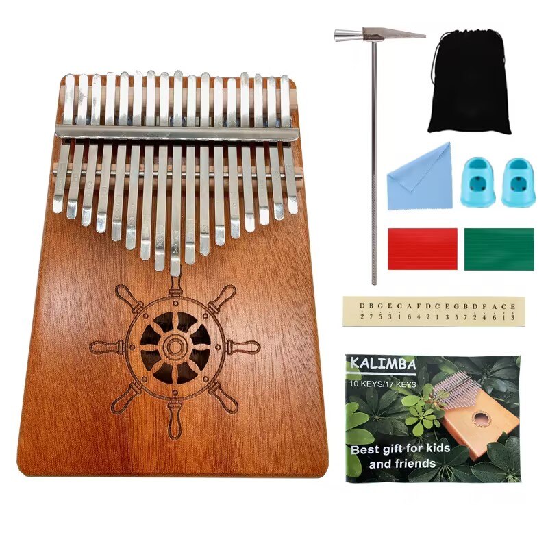 Kalimba, instrument Muzical cu 17 Note - eMAG.ro