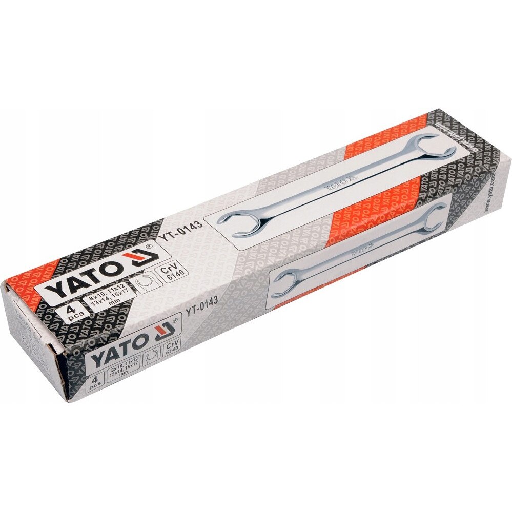 Set de 4 chei Yato, 8-17mm, pentru conducte - eMAG.ro