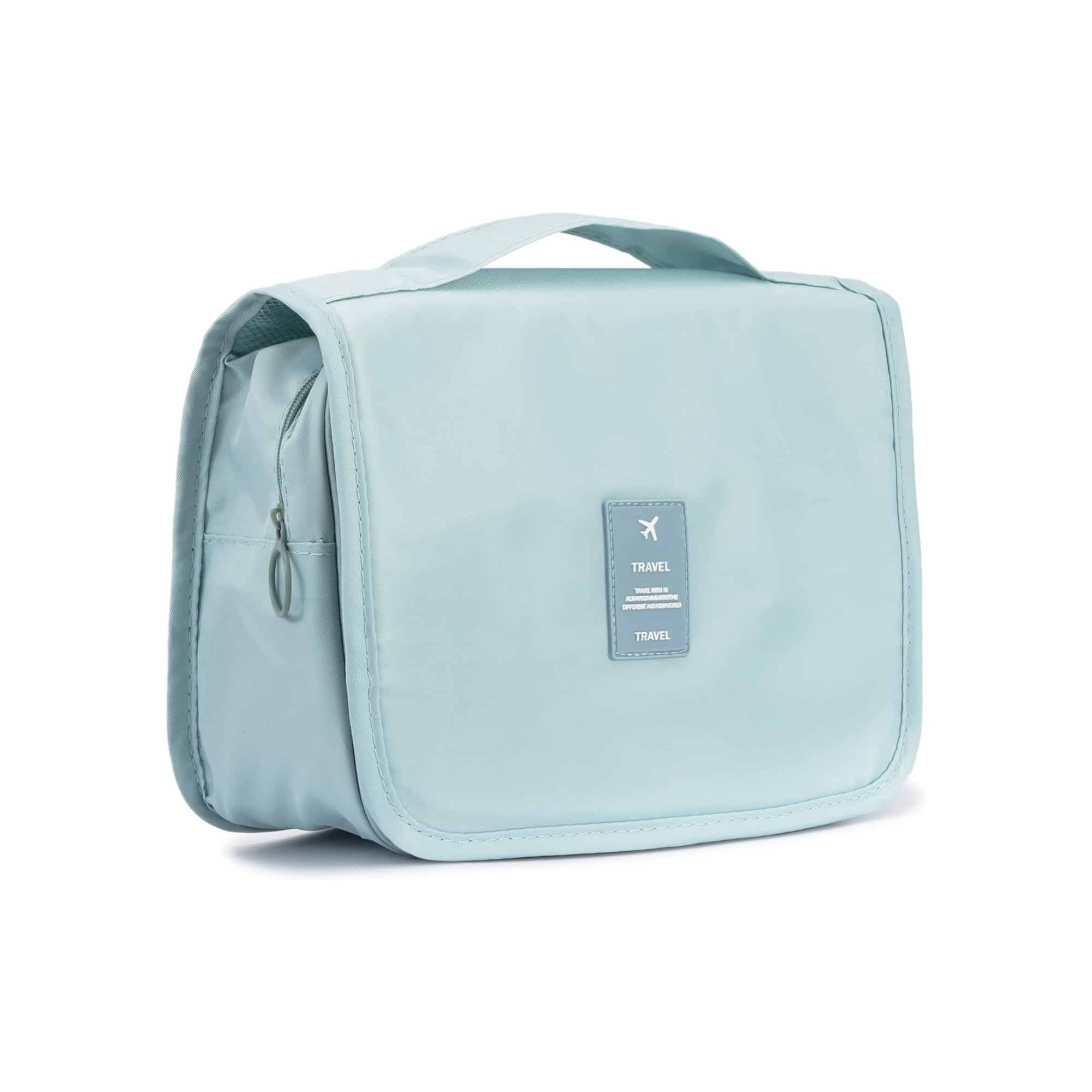 Geanta cosmetice voiaj, 23x20x8 cm, Albastru - eMAG.ro