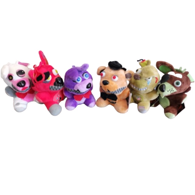 Комплект от 6 фигурки Five Nights at Freddy's, любимите герои от играта ...