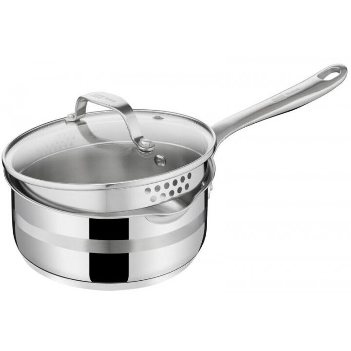 Set de vase Tefal Jamie Oliver Cook smart E310S874, 8 piese, inox - eMAG.ro Set de vase Tefal Jamie Oliver Cook smart E310S874, 8 piese, inox - eMAG.ro