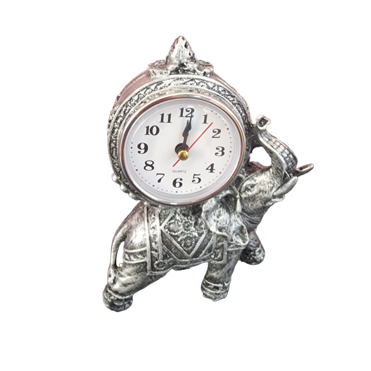 Elefant cu ceas, decoratiune pentru casa, Feng shui - eMAG.ro