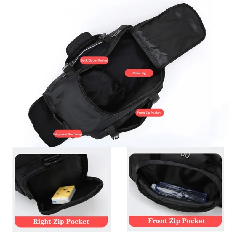 Geanta sport multifunctionala pentru sala sau calatorii, cu ...