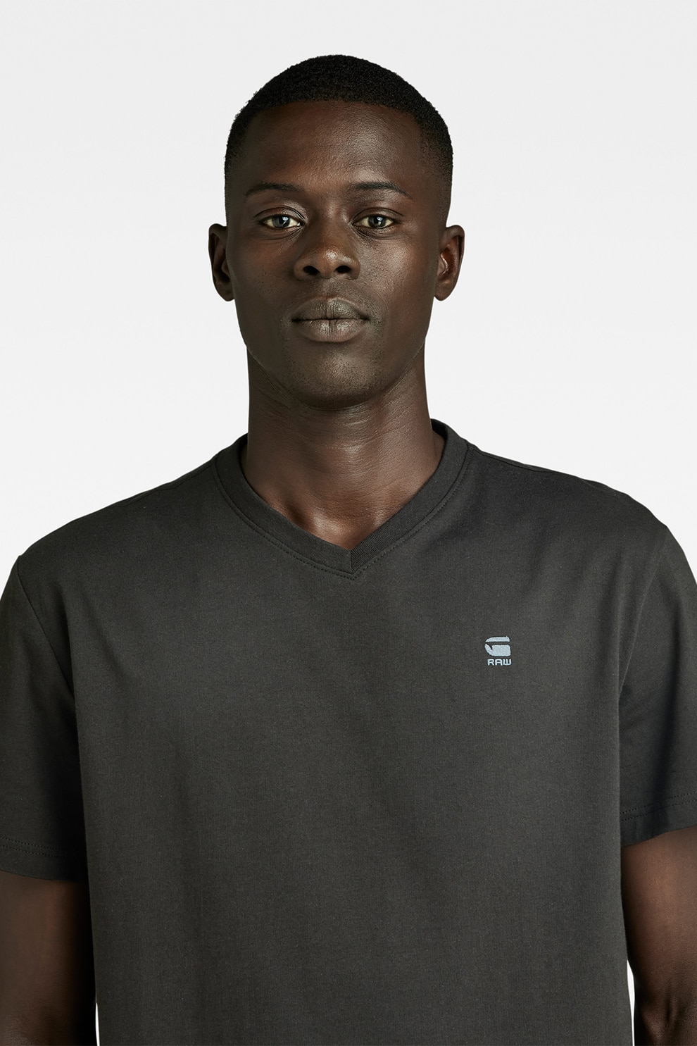 G-Star Raw, Base V-nyakú organikuspamut póló, Fekete, 2XL - eMAG.hu