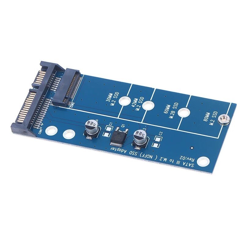 Adaptor M2 SATA3 Raiser M.2 la SATA, SSD M2 To SATA Expansion Card B ...