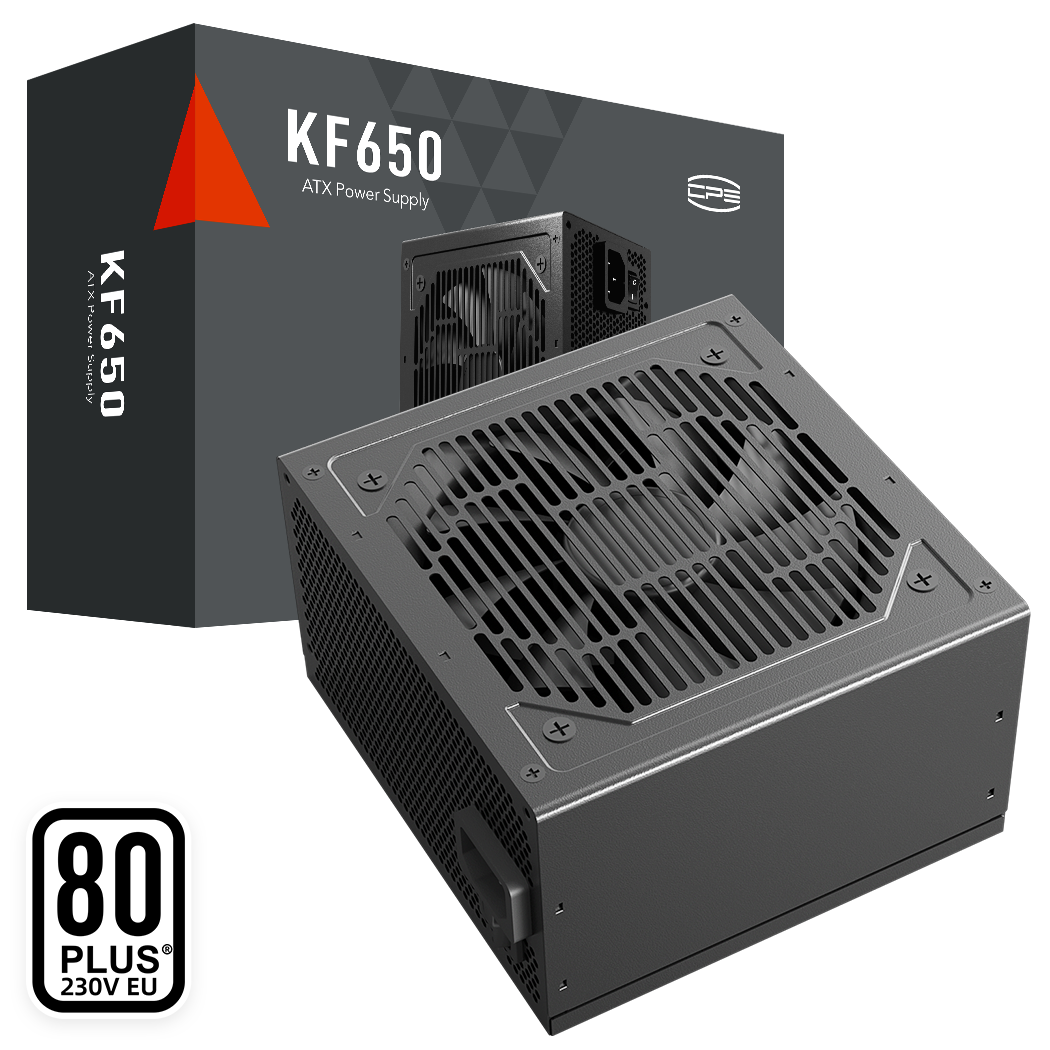 Sursa PCCOOLER, 650W, fan 120mm, certificare 80PLUS White, MB 20+4 pin ...