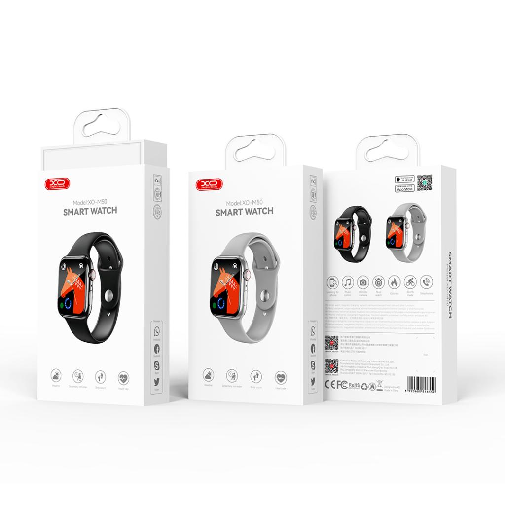 Smartwatch XO Series M50, gri - eMAG.ro