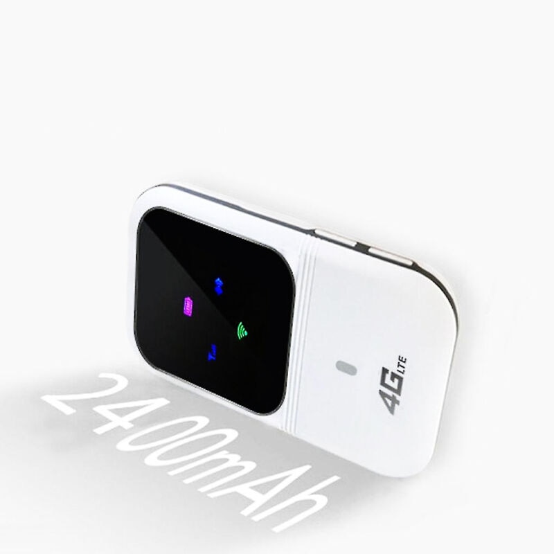 Router wireless portabil 4G / LTE, Plastic, cu baterie de 2400 mAH, 150 ...