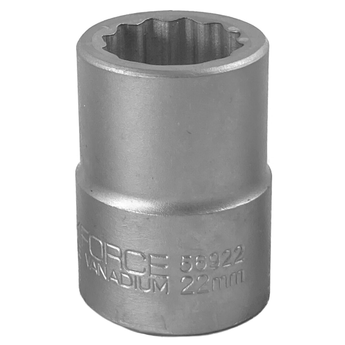 Priza in 12 puncte, Rock force, Cr-V, 22 mm, 3/4", Argintiu - eMAG.ro