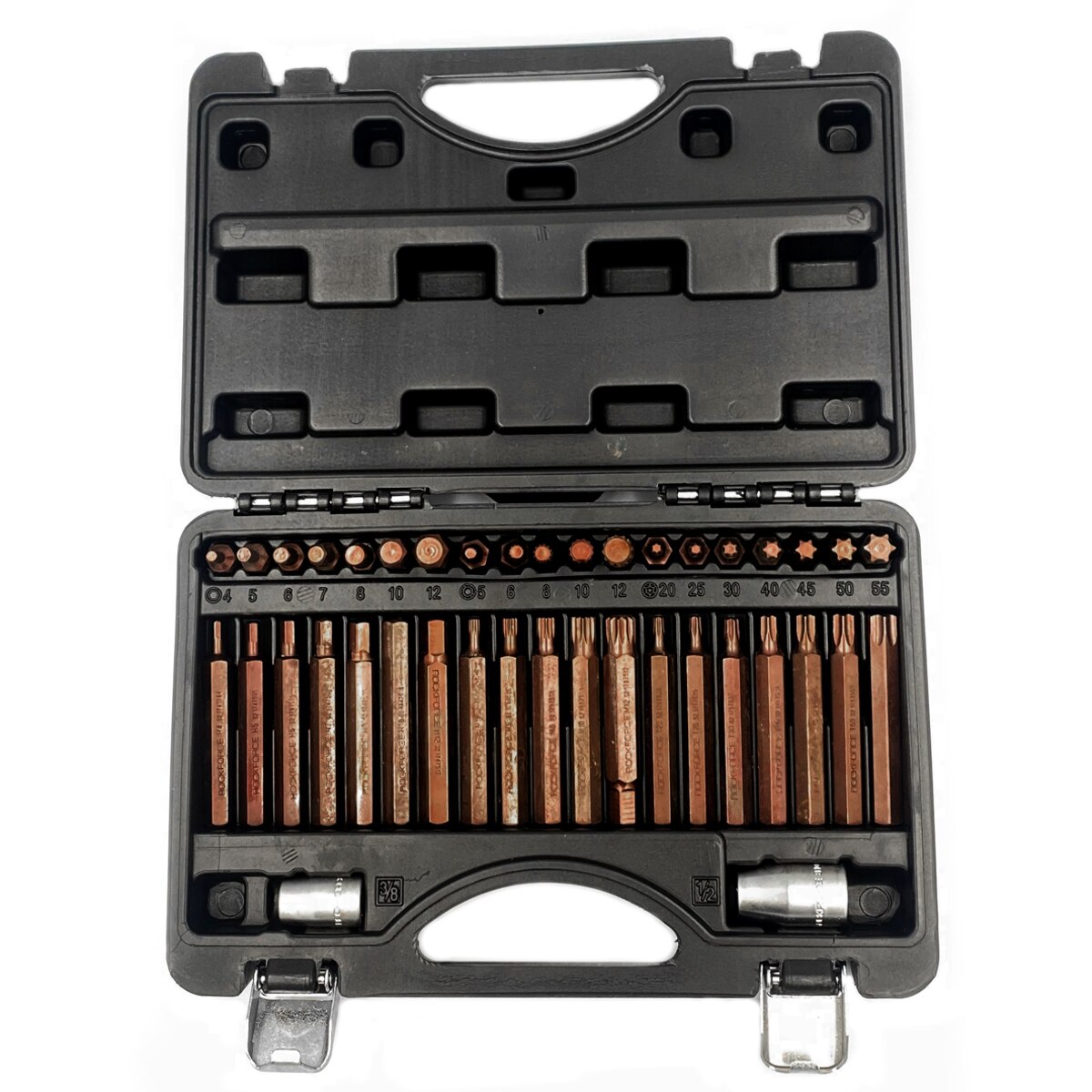 Trusa 40 chei torx, Rockforce, Maro/Negru - eMAG.ro