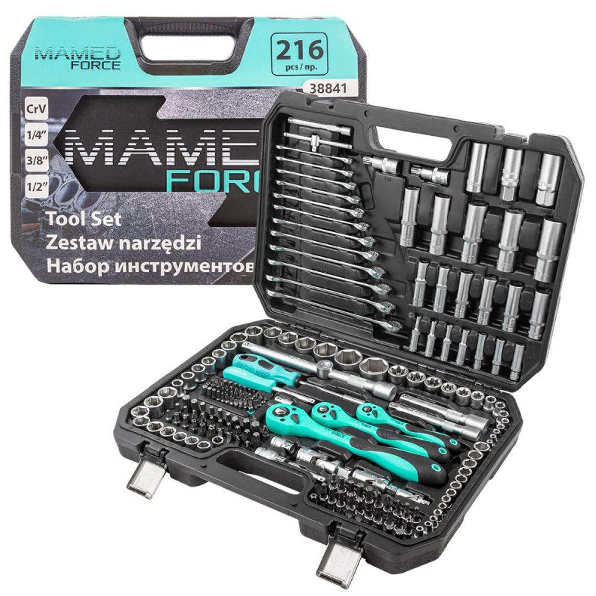 Set de scule, Otel, Negru - eMAG.ro