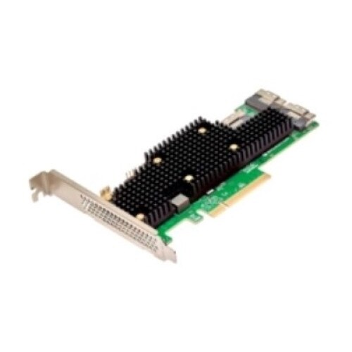 Placa retea, Broadcom eHBA 9600-24i, 24 Gb/s, SAS/SATA/NVMe, PCIe 4.0 ...