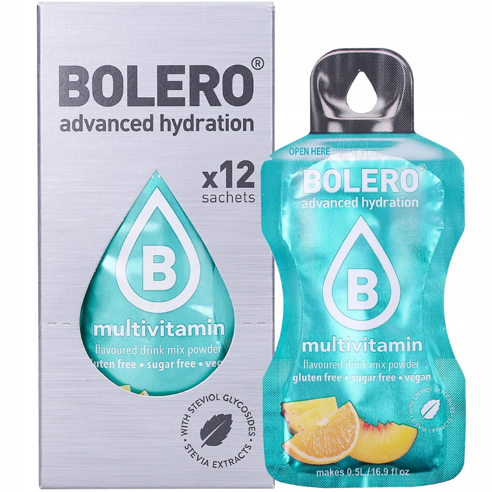 Plicuri pentru bautura isotonica Multivitamin, Bolero, Fara zahar ...