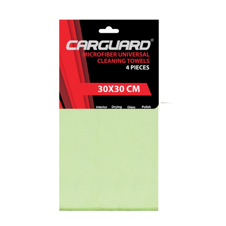 Set 4, Lavete microfibra, Carguard, 30x30 cm - eMAG.ro