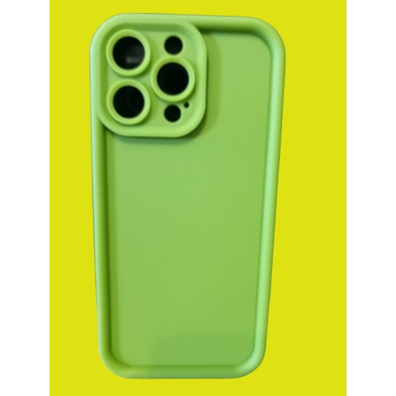 Szilikon tok Apple iPhone 15 Pro Max Green telefonhoz - eMAG.hu