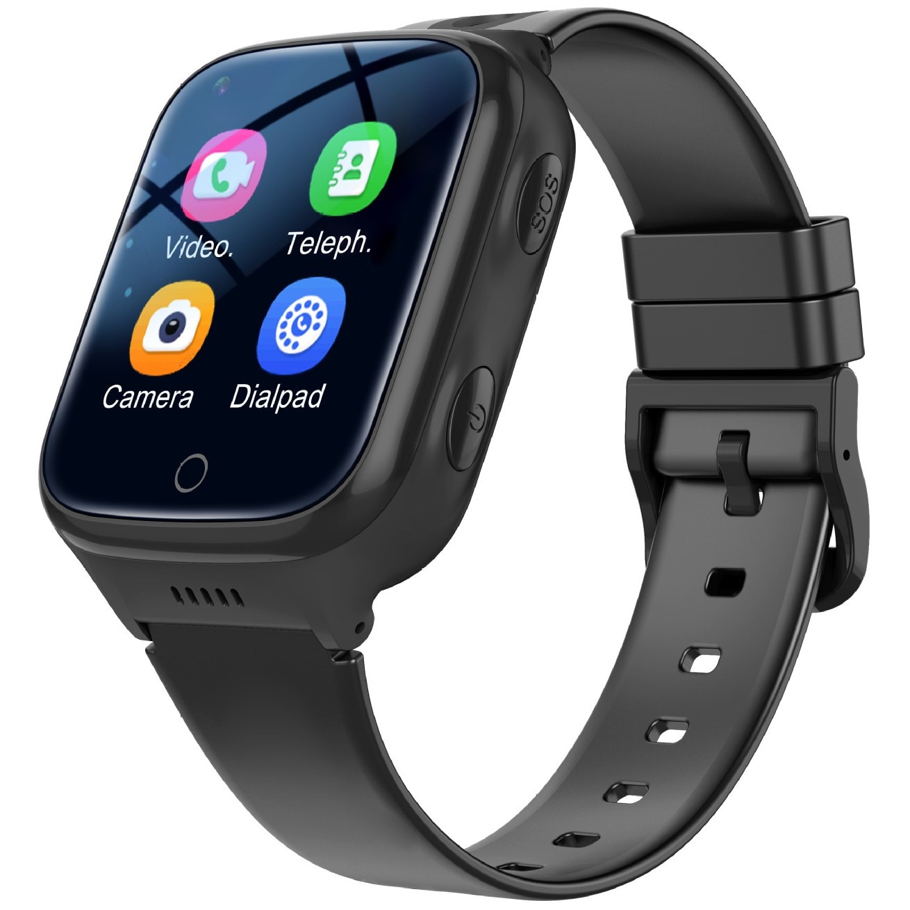 Ceas copii smartwatch, WIRSEN®, 4G, cu GPS, monitorizare spion, buton ...