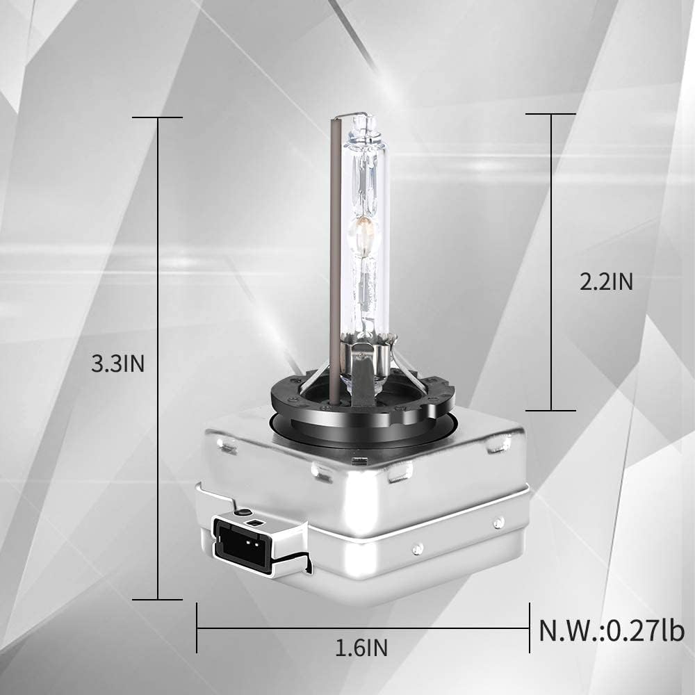 Set 2 Becuri Xenon D1S/D1R, 35W, HID, 6000k, pentru Faruri Auto, +200%, SONORH® - eMAG.ro