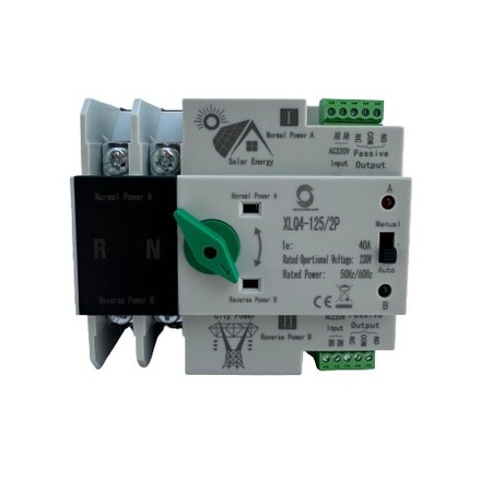 Comutator ATS 220V 2P-40A monofazat, separator automat de la panouri ...