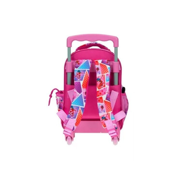 Troler gradinita, Lady Bug, pentru fetite, roz, 30 cm - eMAG.ro