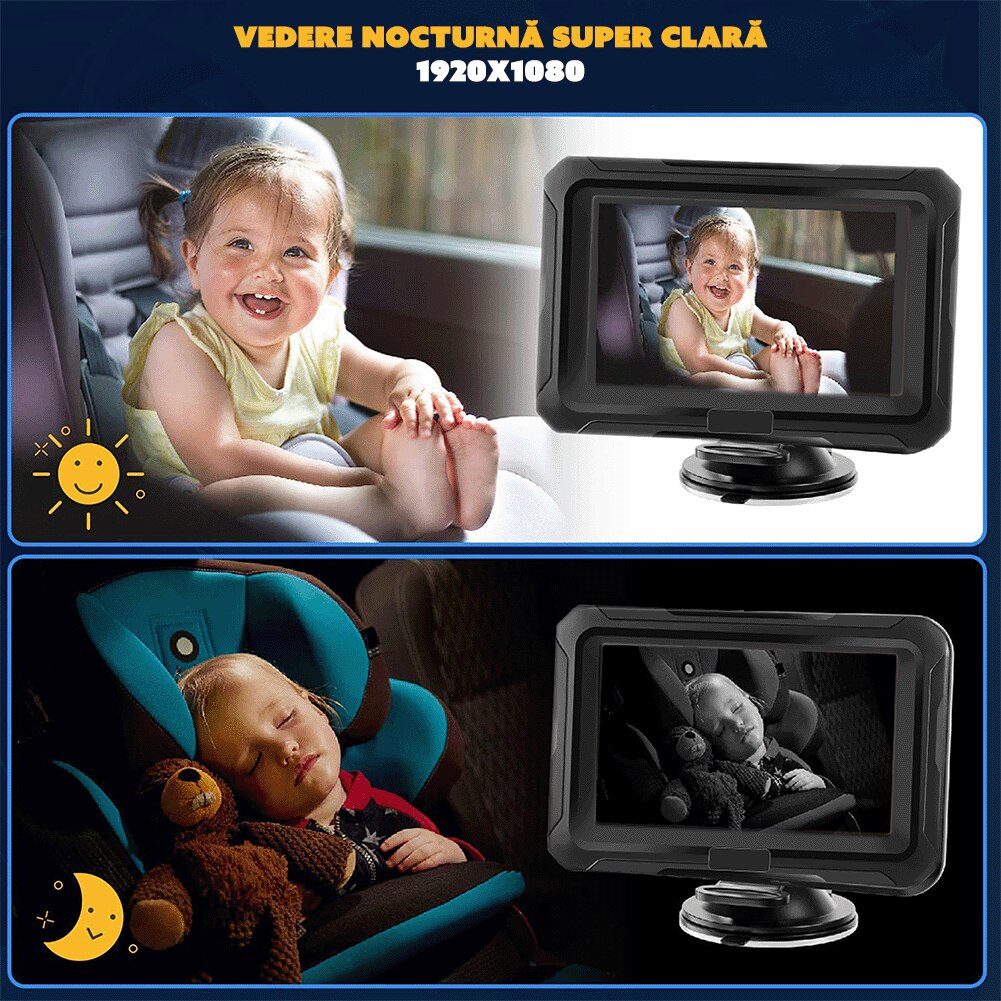 Camera Cu Monitor Supraveghere Bebe CYBERDUST, Copii, Monitor De ...