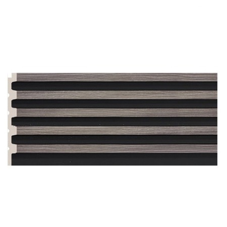 Riflaj din polimer dur, Gri antracit/Negru, 300 x 12 x 1.1 cm - eMAG.ro