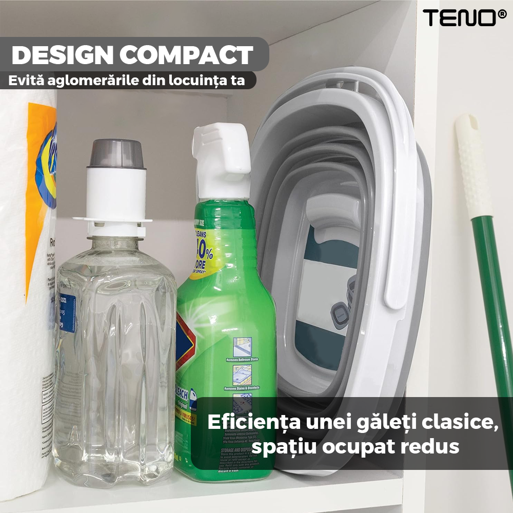 Galeata Pliabila Teno®, rezistenta, usor de depozitat, compacta ...