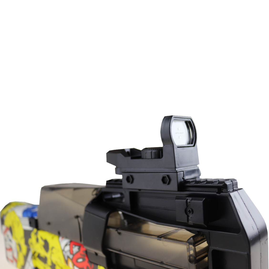 Set de pusca automata cu mingi gel si accesorii, electrica, multicolor ...