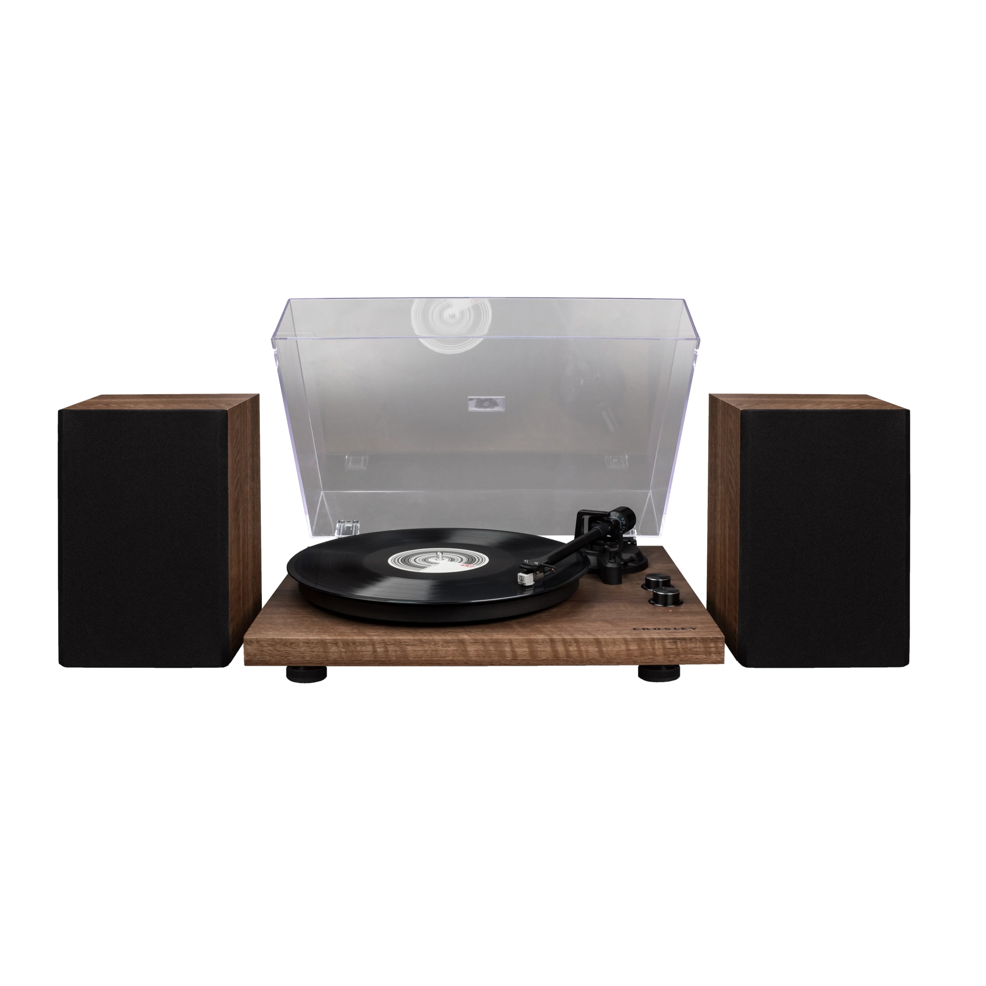 Pick-up cu boxe, Bluetooth, maro, Crosley C62B-WA - eMAG.ro