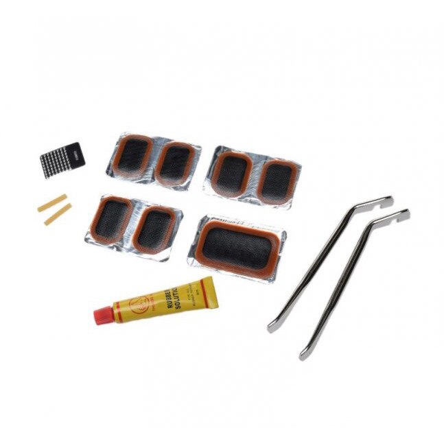 Kit reparatie pana: petic/lipici/leviere - eMAG.ro