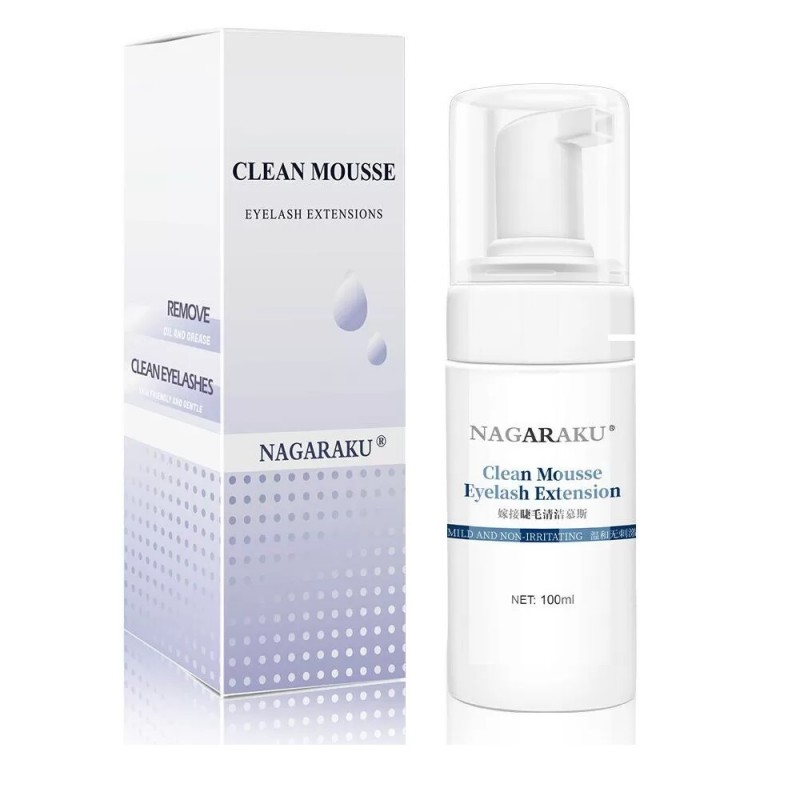 Spuma Extensii Gene Nagaraku Clean Mousse 100ml - eMAG.ro
