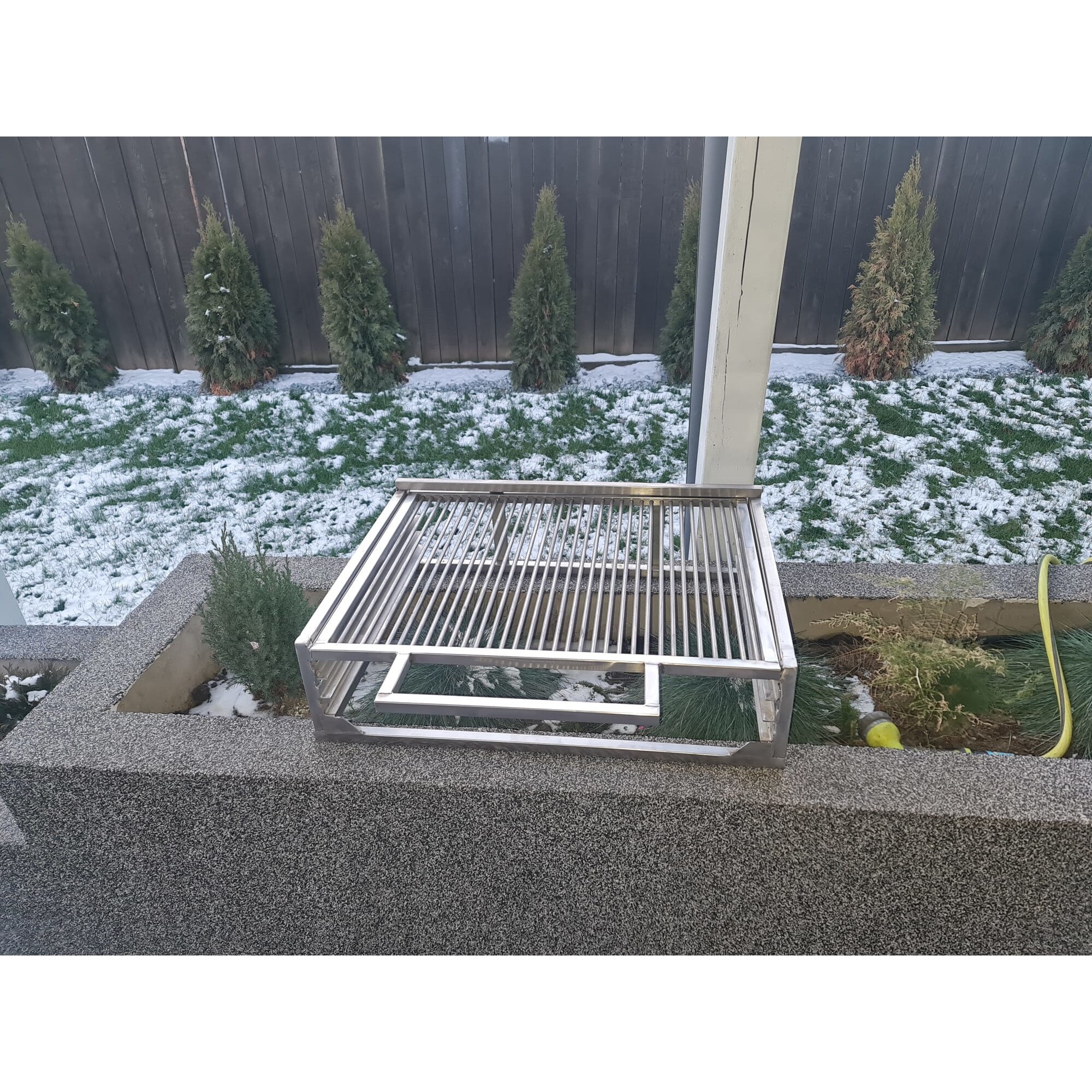 Gratar inox 80x60 cm - eMAG.ro