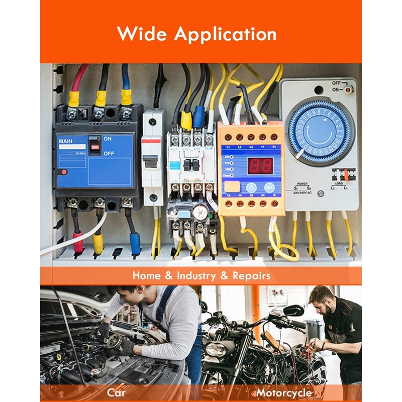 Cutie 160 papuci conectori electrici din cupru, JENOUS®, rezistenta la ...