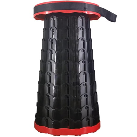 Scaun telescopic pliabil/retractabil pentru camping si pescuit ATT®, 45 ...