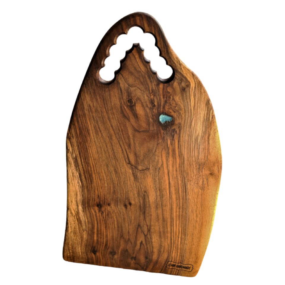 Tocator din lemn de nuc 39x26x1 cm - eMAG.ro