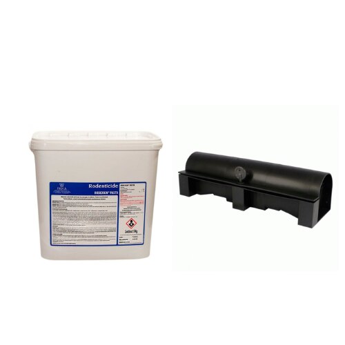 Statie de intoxicare Alpha Long + Raticid Rodexion Pasta, 5 kg - eMAG.ro