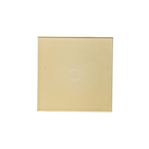 Intrerupator Touch cap scara, cu panou de sticla, Gold - eMAG.ro
