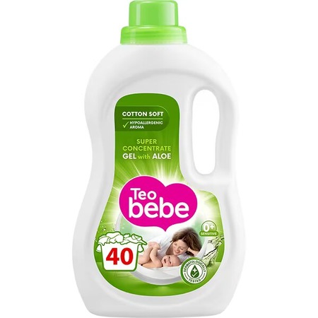 Течен Перилен Препарат Teo Bebe Cotton Soft Алое, 2, 2 Л, Безупречно ...