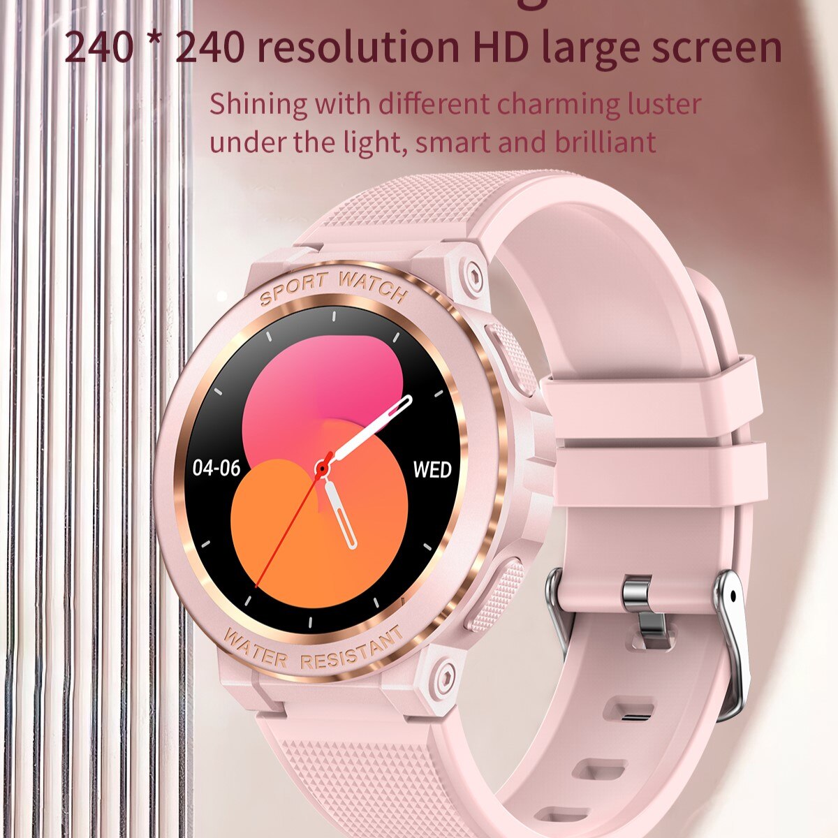 Ceas smartwatch dama TIO® Sport Apeluri Bluetooth Fitness Tracker ...