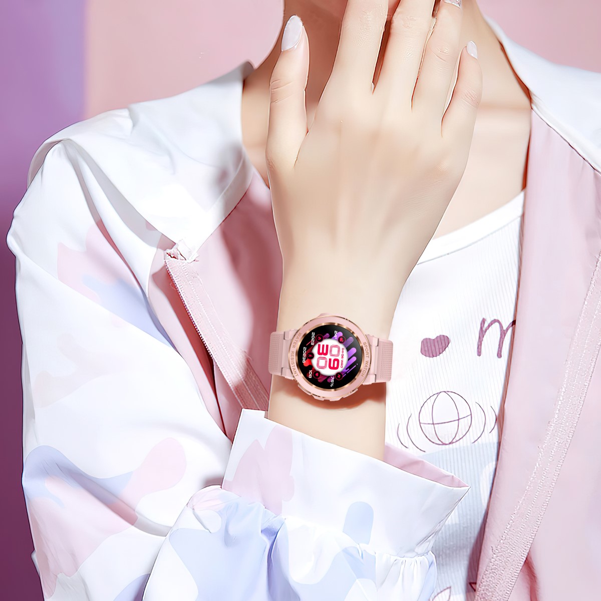 Ceas smartwatch dama TIO® Sport Apeluri Bluetooth Fitness Tracker ...