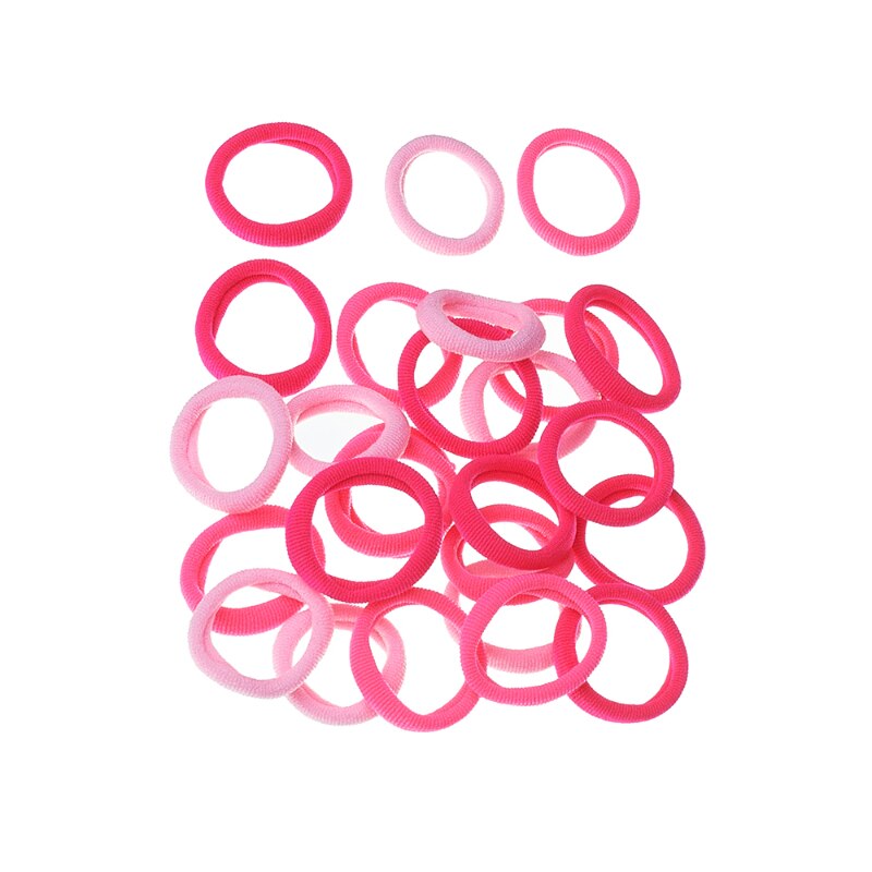 Set 25 Elastice par mici roz - eMAG.ro