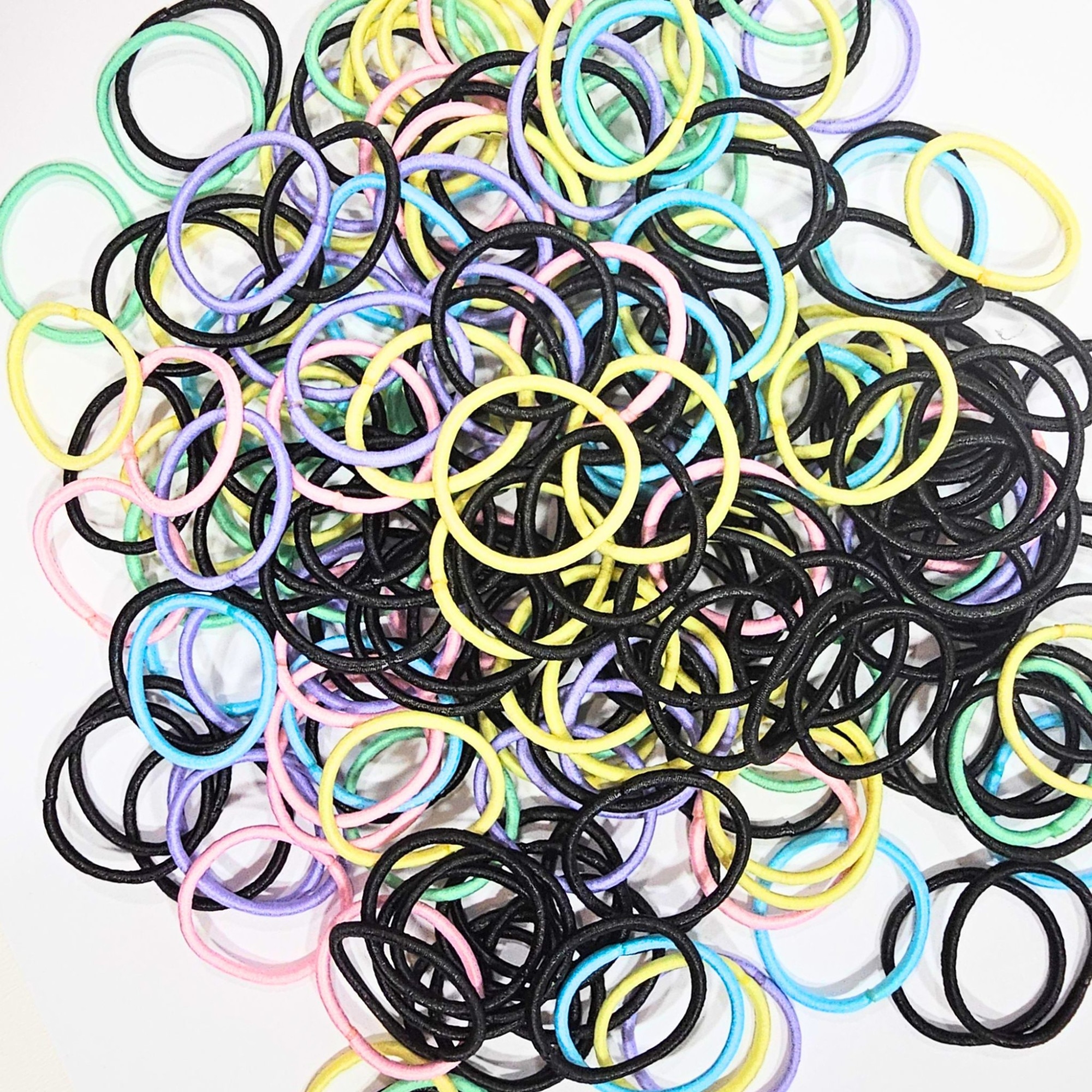 Set 100 Elastice par mici multicolore - eMAG.ro