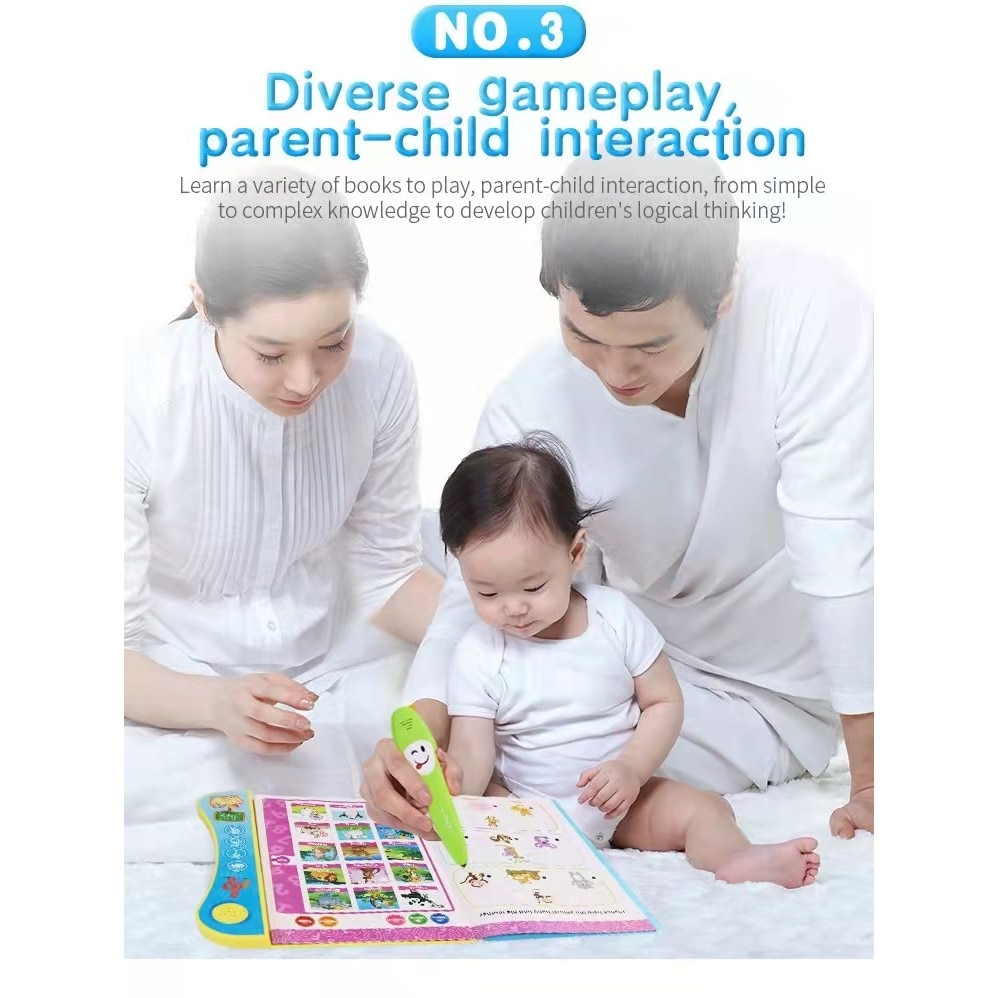 Carte interactiva first e-book cu creion electronic si sunete in limba ...