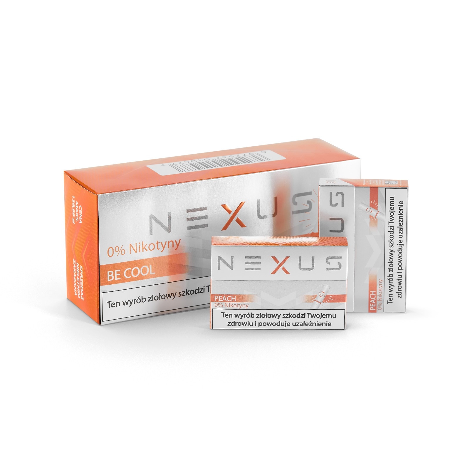 Insertii de incalzire, NEXUS Free, set de 10 x 20 rezerve fara nicotina ...