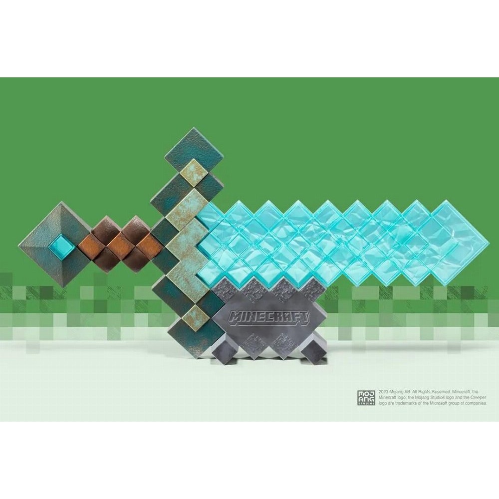 Sabie diamond, Noble Collection, 50 cm, Minecraft, Albastru - eMAG.ro