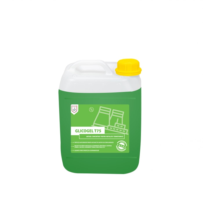 Antigel concentrat pentru instalatii termotehnice, Glicogel T75, 5kg ...