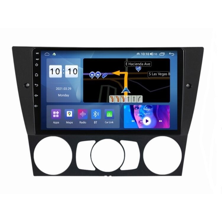 Navigatie auto compatibila BMW E90 2005-2012, bluetooth, wi-fi - eMAG.ro