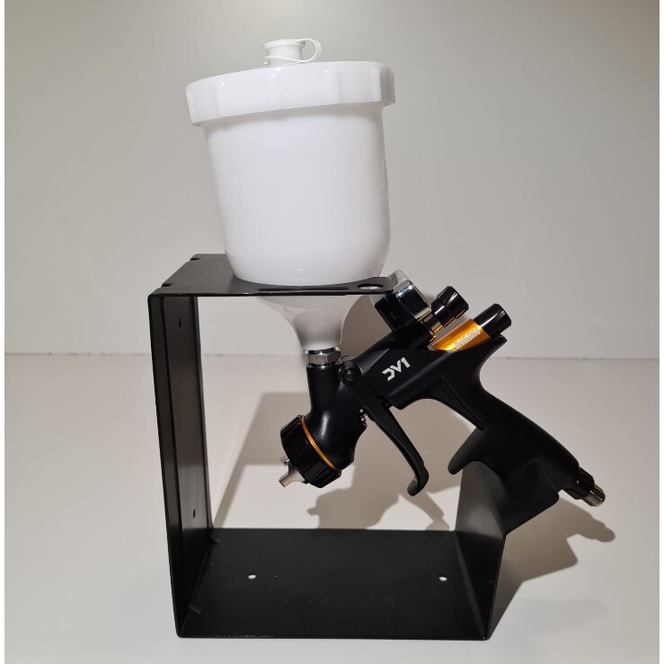 Pistol de vopsit De Vilbiss, cu cana plastic 600 ml, cap HVLP Plus, cu ...