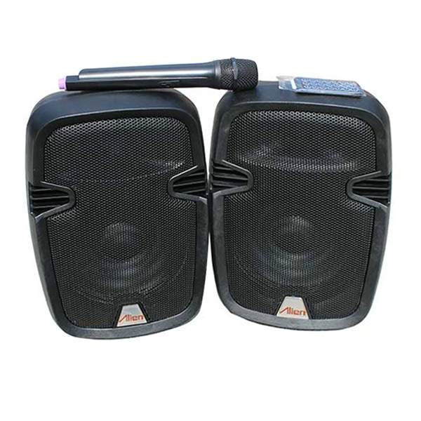 2 Boxe cu microfon wireless 2108 Alien - eMAG.ro